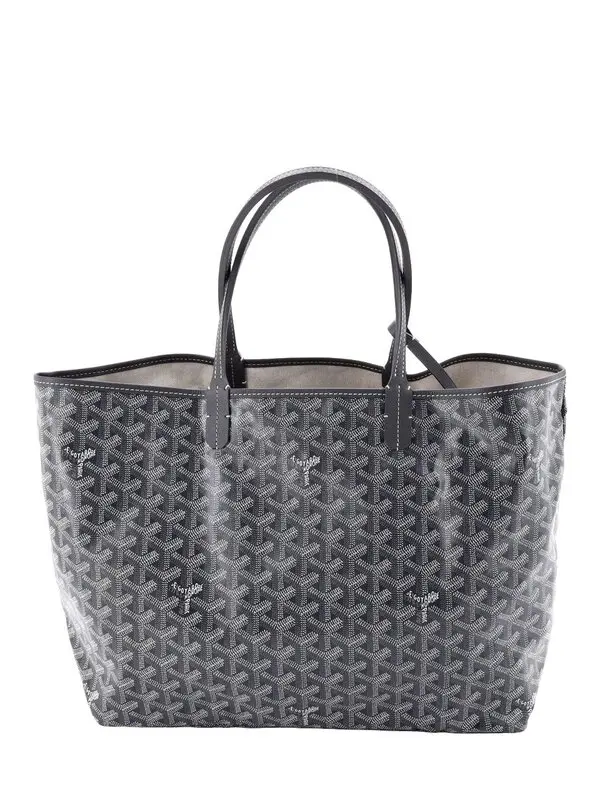 GOYARD Saint Louis Tote Coated Canvas Pm - Gray