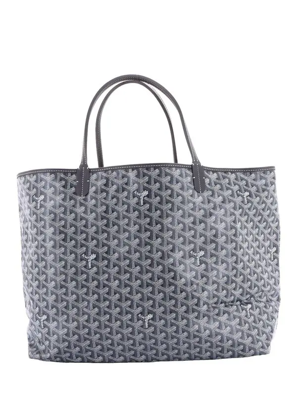 GOYARD Saint Louis Gm Tote Coated Canvas - Gray