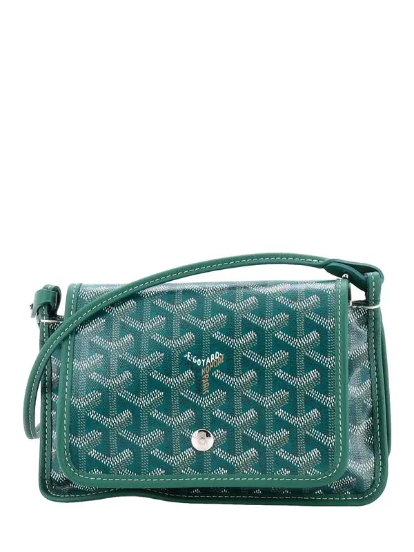 GOYARD Plumet Clutch Wallet Coated Canvas - Green