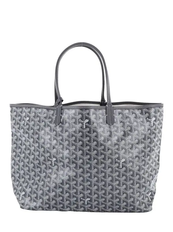 Goyard Saint Louis Pm Tote Coated Canvas - Grey