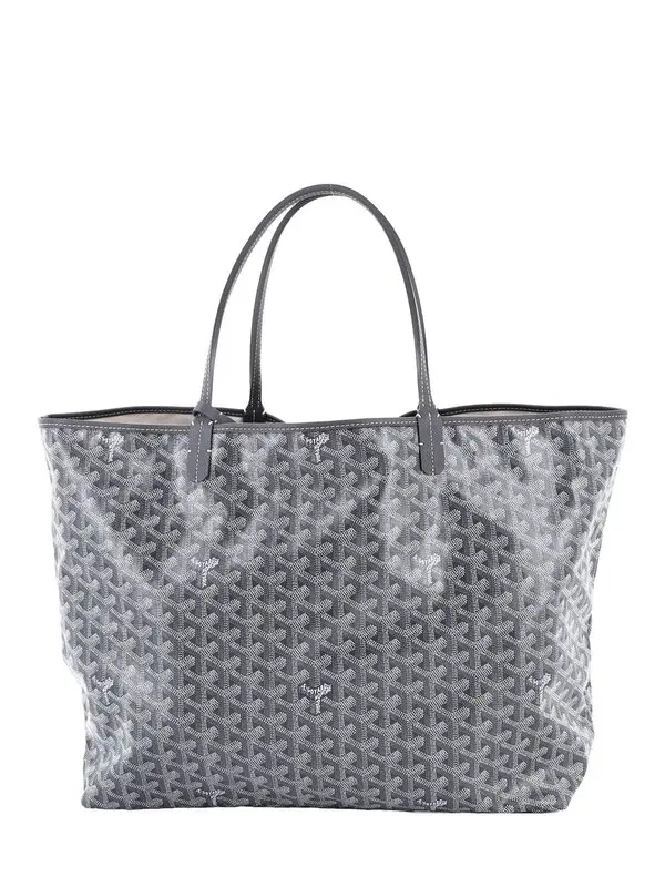 GOYARD Saint Louis Gm Tote Coated Canvas - Gray
