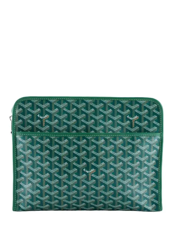 GOYARD Jouvence Toiletry Pouch Coated Canvas Gm - Green