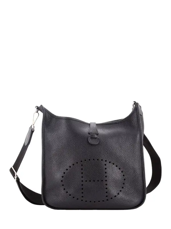 HERMES Evelyne Bag Gen Iii Clemence Pm - Noir