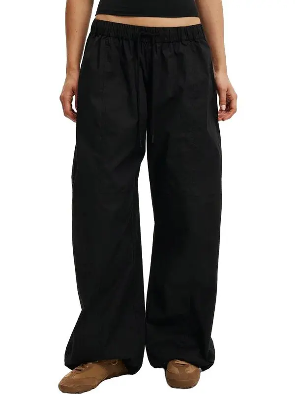 COTTON ON Jackson Utility Pant - Black