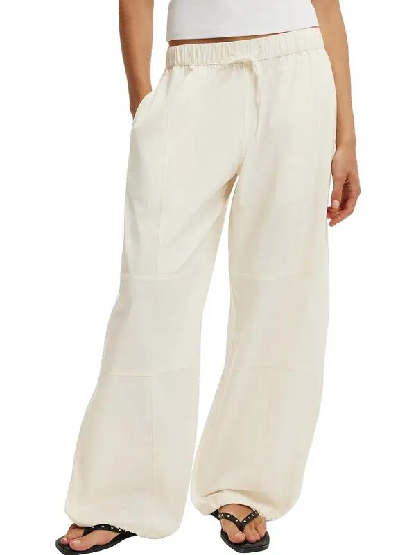 COTTON ON Jackson Utility Pant - Vanilla