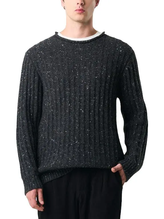 VELEZ Selva Knit Crewneck Sweater - Black