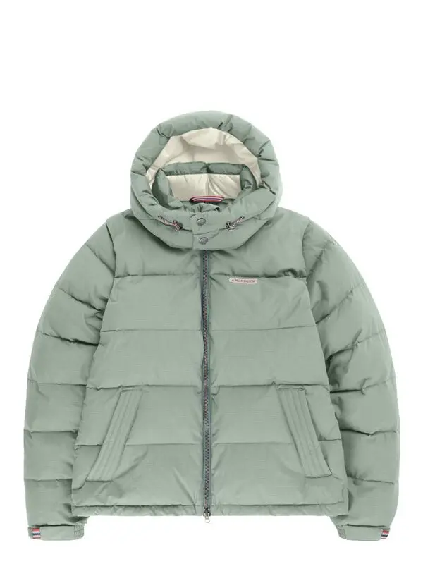 AMUNDSEN Down Puffer Jacket - Faded Woad Green