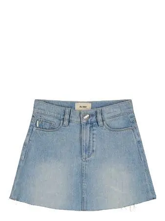 DL1961 Denim Mini Skirt - Lakefront