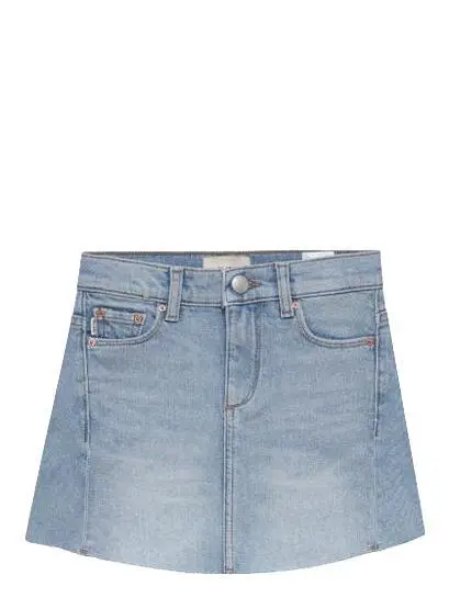 DL1961 Denim Mini Skirt - Opal Harbor