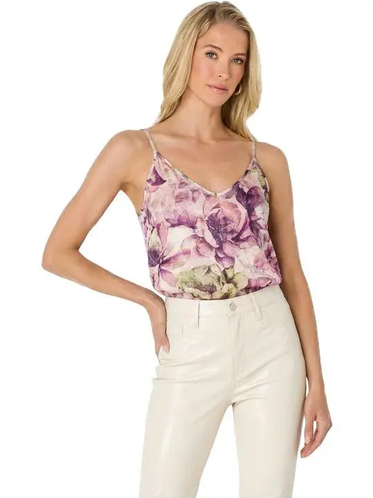 THE NOLI SHOP Yara Silk Camisole - Floral - French Garden