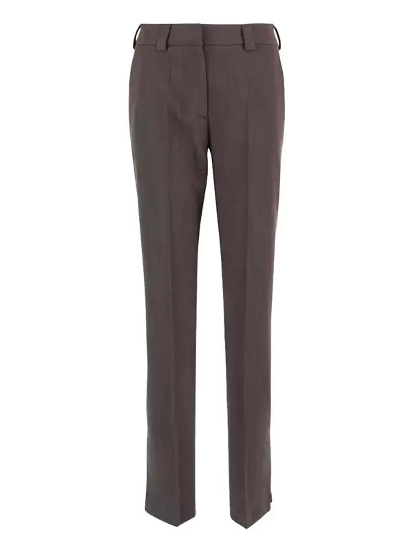 DARKPARK Belt-loops Trousers - Brown