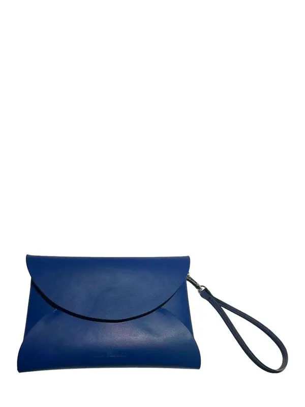 KATA SZEGEDI Nappa Leather Clutch - Blue