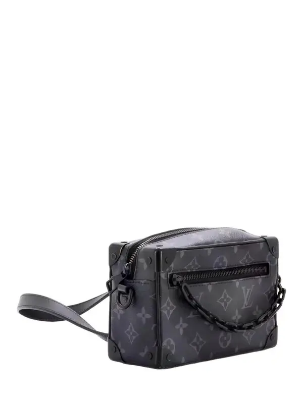 LOUIS VUITTON Soft Trunk Monogram Eclipse Canvas - Black