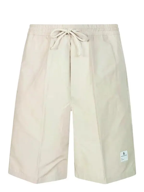 DEPARTMENT 5 Drawstring Bermuda Shorts - Neutrals