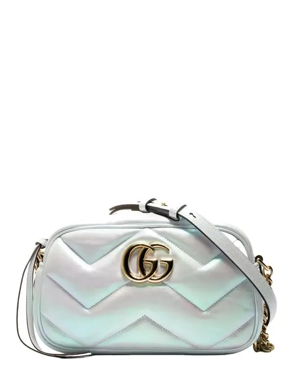 Gucci 2015 Gg Marmont Shoulder Bag - White