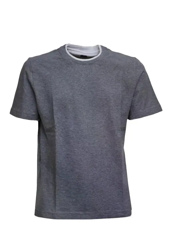 Fedeli Crewneck T-shirt - Grey