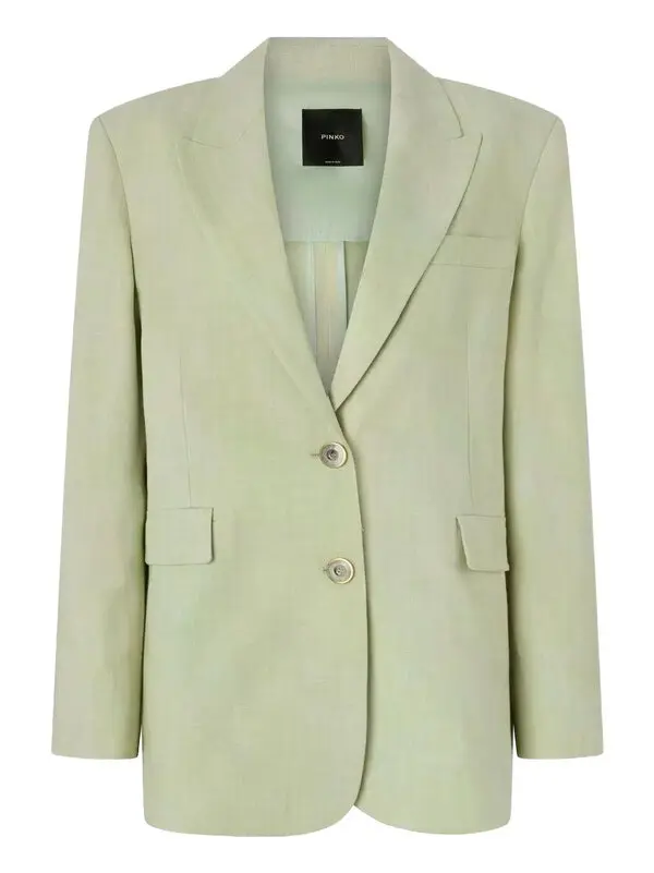 Pinko Button Jacket - Green