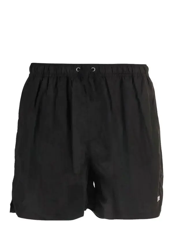 AUTRY Logo-print Shorts - Black