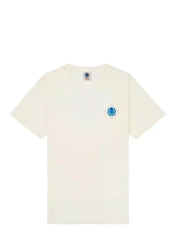 JONSEN ISLAND Classic Big Label T-shirt - Neutrals