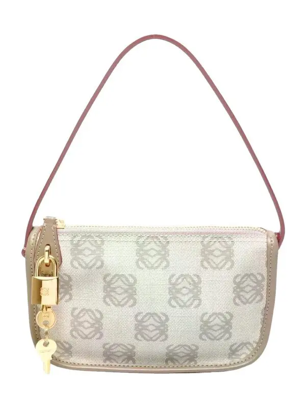 Loewe 1990s Anagram Handbag - Grey