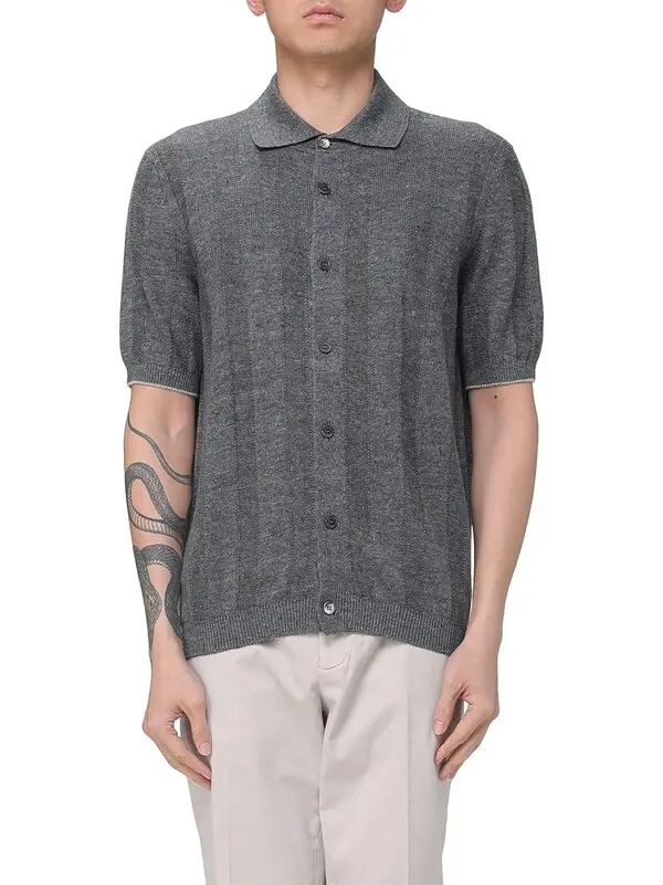 Brunello Cucinelli Knit Shirt - Grey