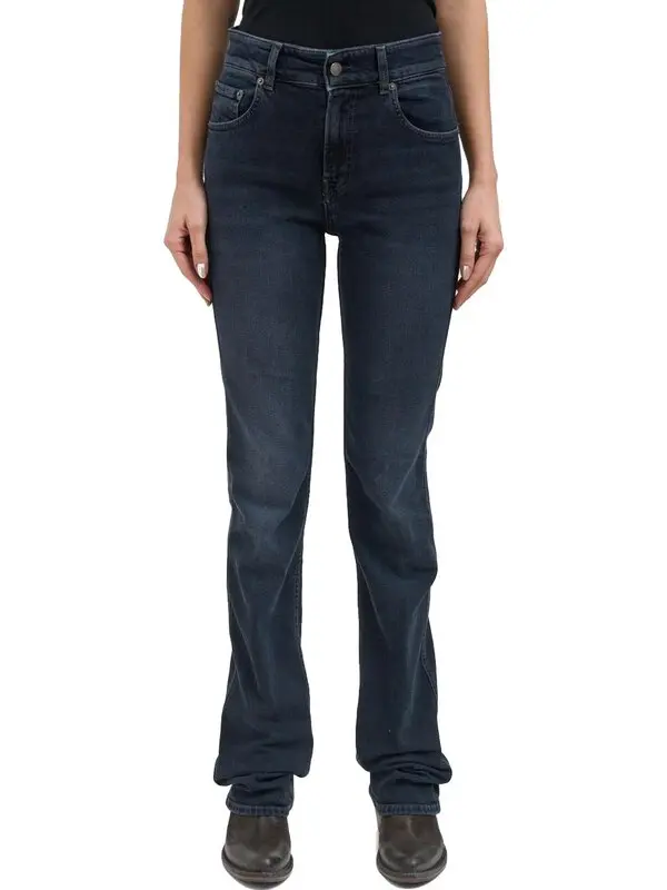 HAIKURE Slim Fit Cotton Denim Jeans - Black