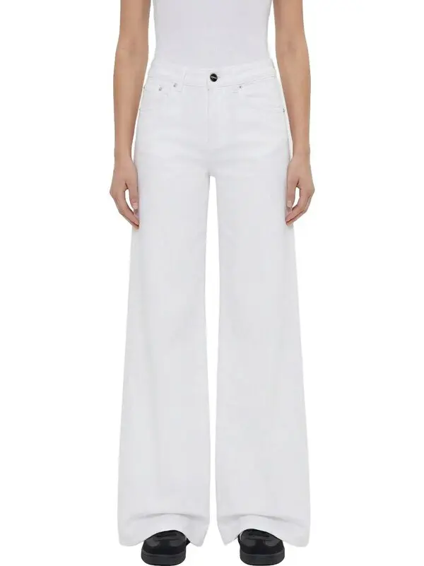 DONDUP Wide Leg Jeans - White