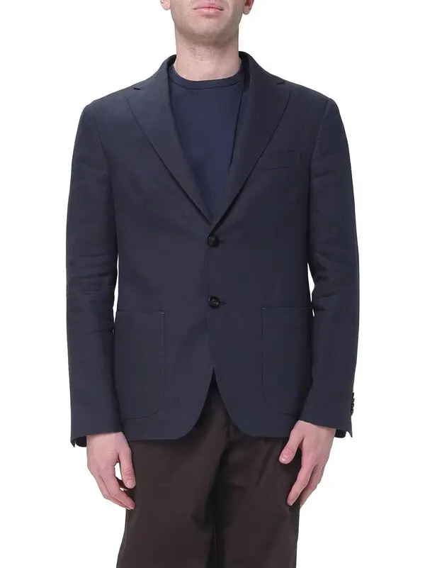 Agnona Tailored Blazer - Navy