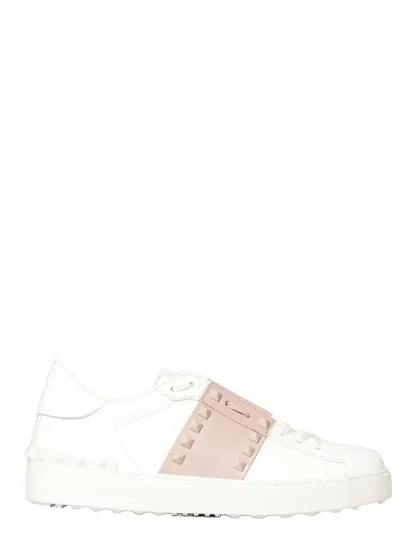 Valentino Garavani Leather Sneakers - Pink