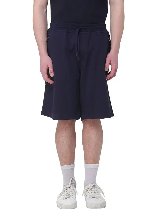 Brunello Cucinelli Cotton Blend Sports Shorts - Blue