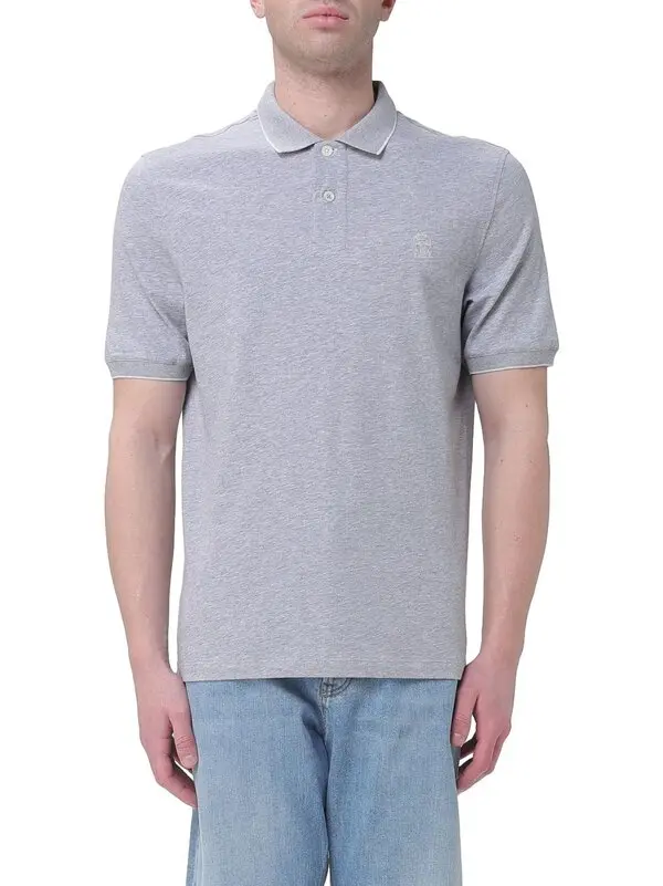 Brunello Cucinelli Polo Shirt - Grey