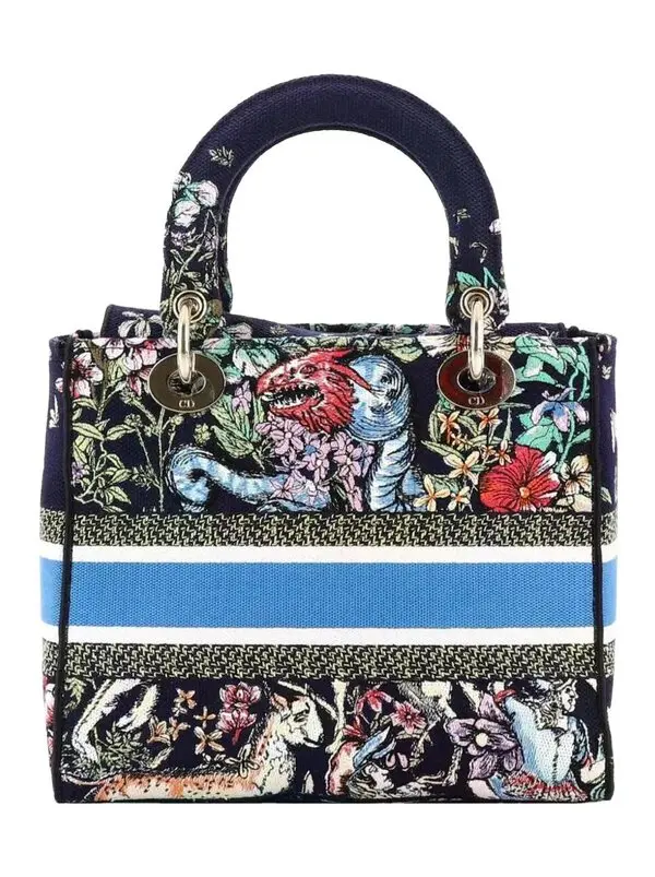 Dior Lady D-lite Medium Satchel - Multicolour