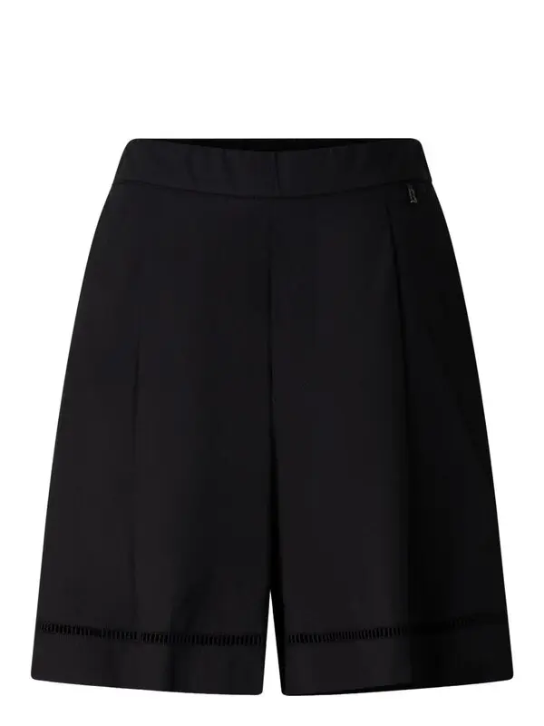 Bogner Pleated Sunny Shorts - Black