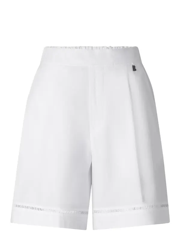 Bogner Pleated Sunny Shorts - White