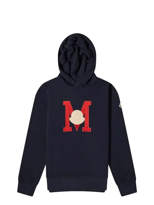 Moncler Hoodie Sweater - Black