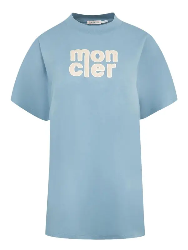 Moncler Short-sleeve T-shirt - Blue