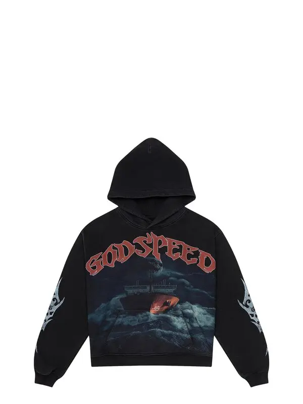 GODSPEED Seasick Hoodie - Black