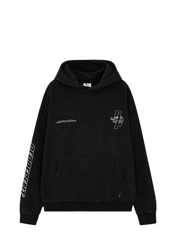 PUMA X Represent Long Sleeve Hoodie - Black