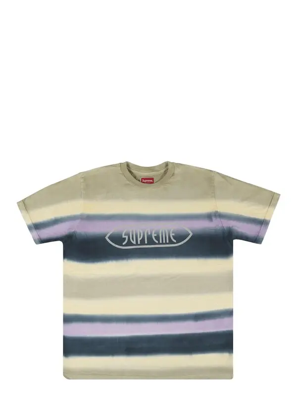 Supreme Striped T-shirt - Purple