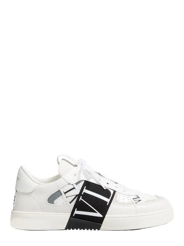 Valentino Garavani Calfskin Vl7n Sneaker - White