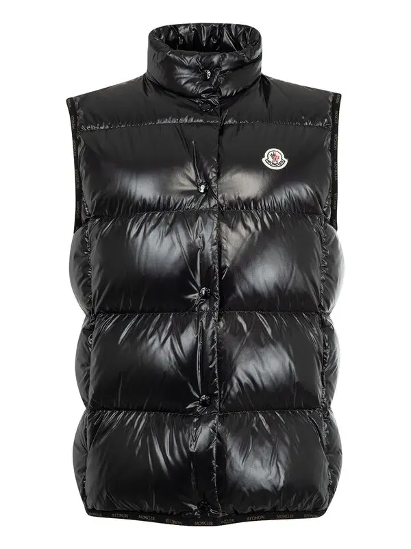 Moncler Badia Puffer Vest - Black