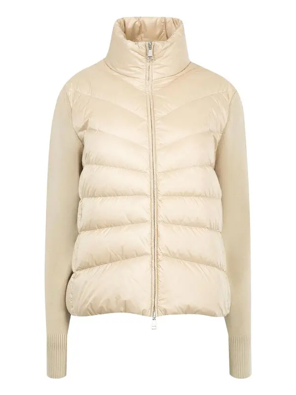 Moncler Champagne Cardigan - Gold
