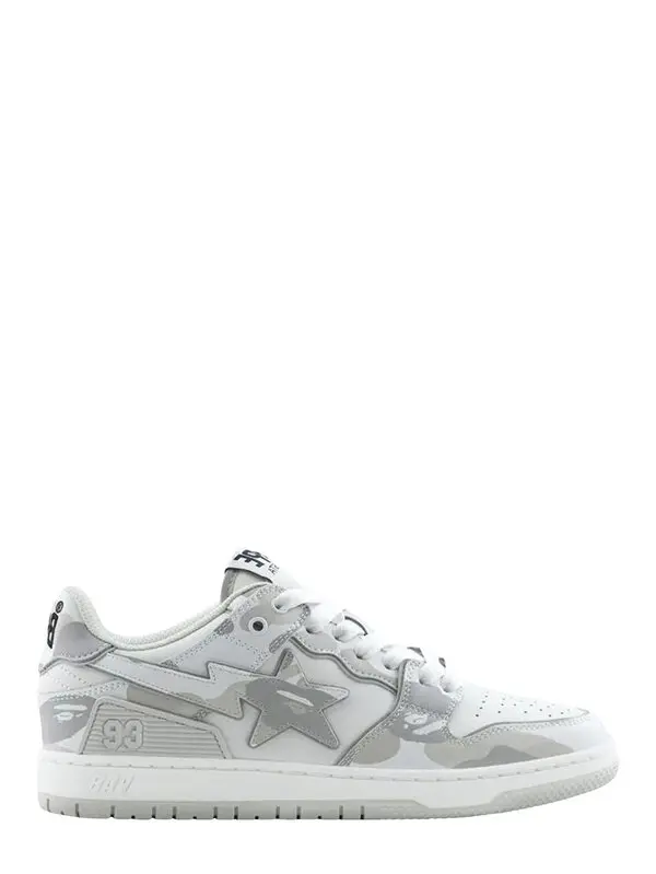 A BATHING APE Sk8 Sta #2 M1 Sneakers - White