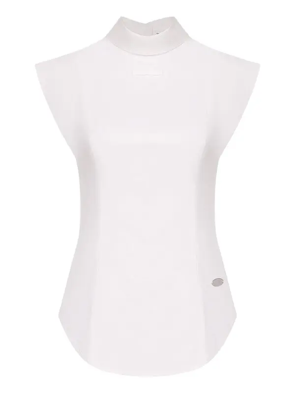 Jean Paul Gaultier Sleeveless Shirt - White