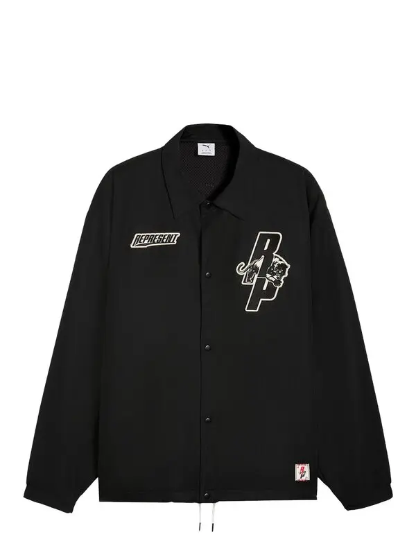 PUMA X Represent Coaches Jacket - Black