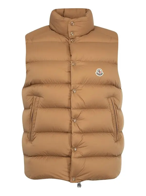 Moncler Tibb Vest - Brown