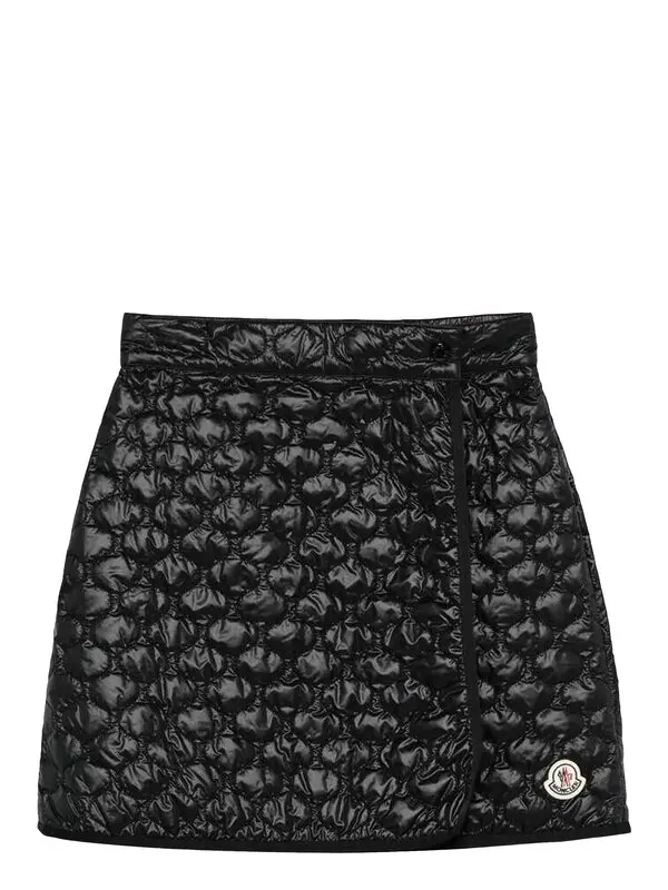 Moncler Quilted Skirt - Black