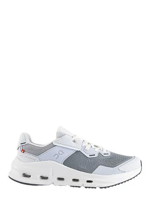 On Cloudnova Rift Woven Trainers - Alloy Glacier F