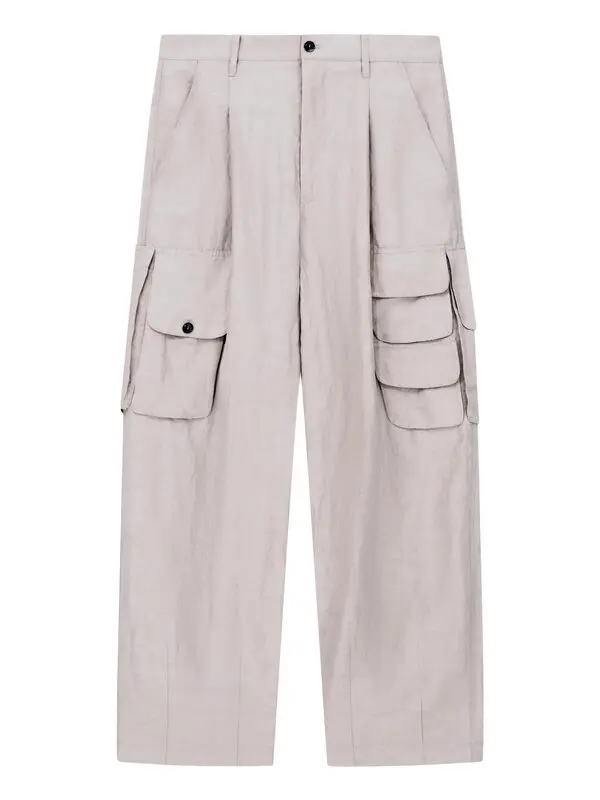 Giorgio Armani Multi-pocket Trousers - Beige