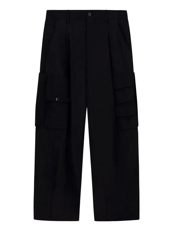 Giorgio Armani Multi-pocket Trousers - Black